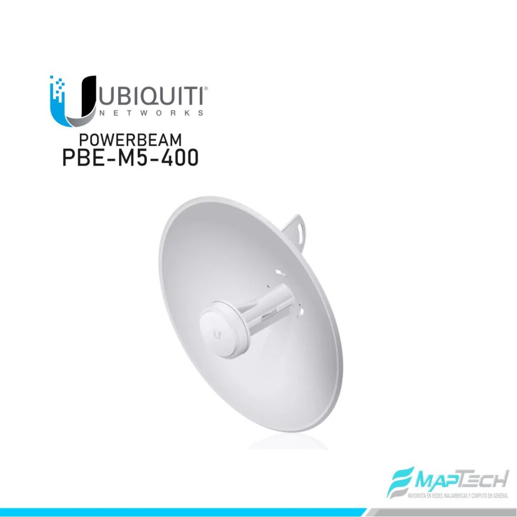 Ubiquiti PBE-M5-400 Power Beam M5 24dbi - Maptech Perú