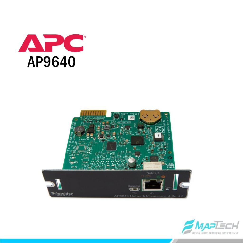 Apc Adaptador de gestión para UPS APC by Schneider Electric AP9640 ...